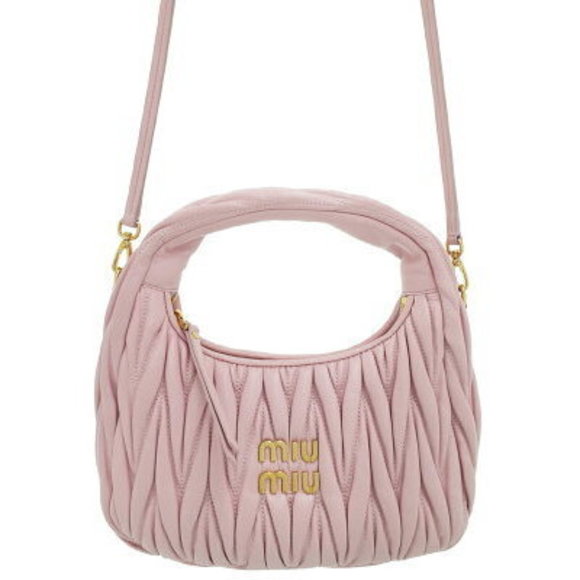 Miu Miu | Bags | Miu Miu Matelasse Wonder Handbag Bag | Poshmark